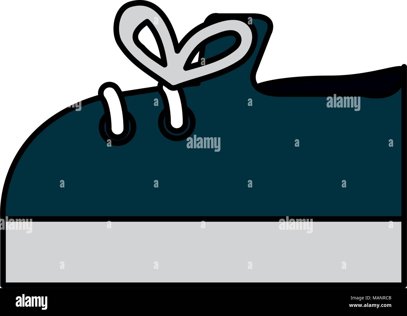 baby shoe isolated icon Stock Vector Image & Art - Alamy