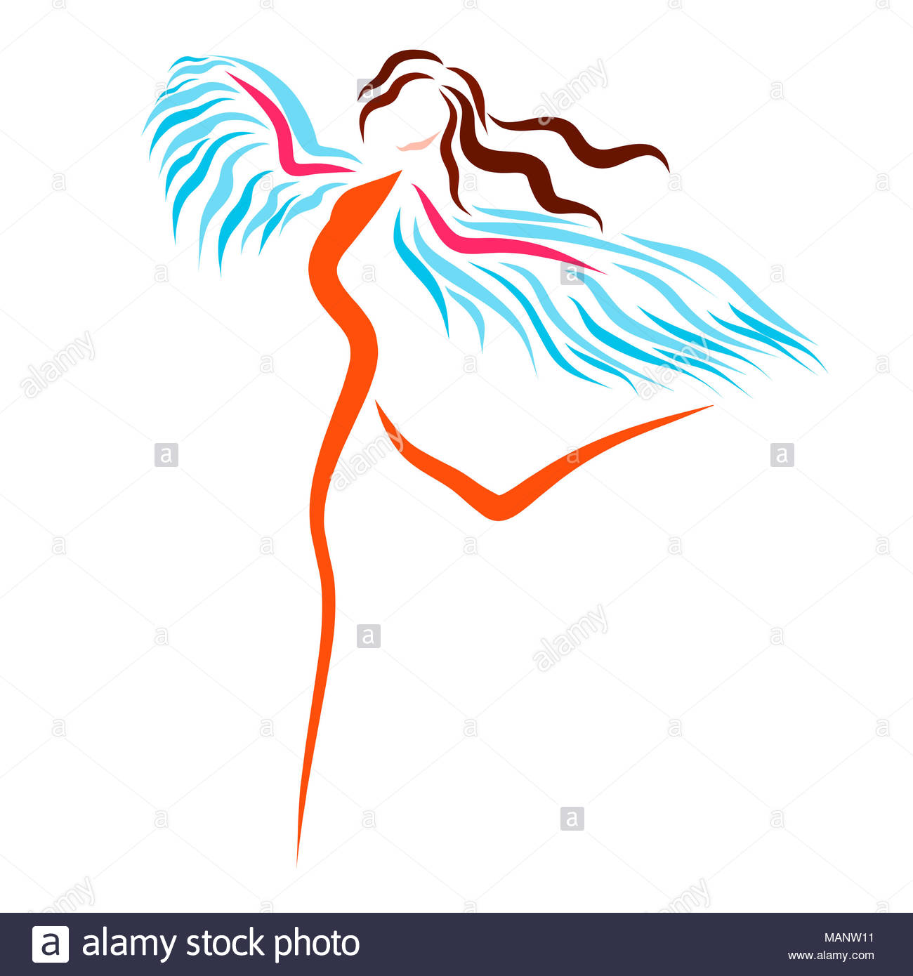 Winged Woman Stock Photos & Winged Woman Stock Images - Alamy