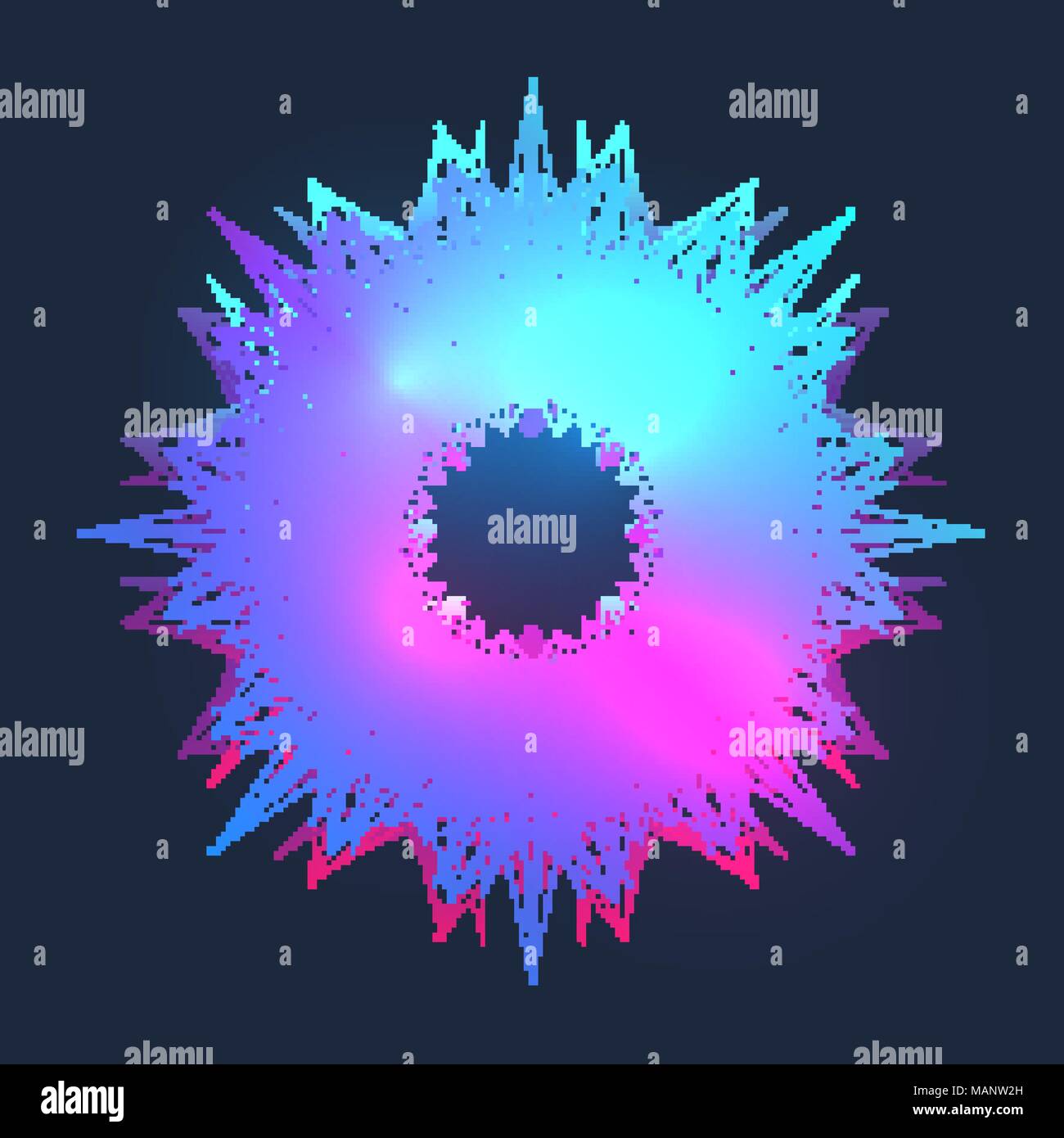 Modern Structure Molecule DNA. Atom. Molecule and communication ...