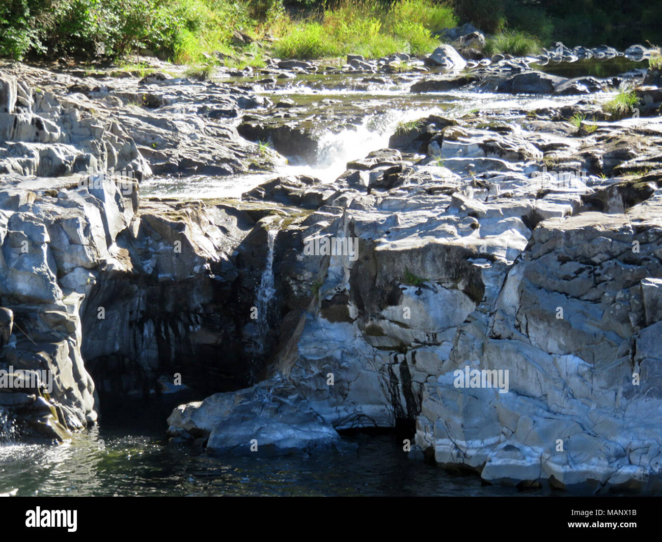 Lucia Falls Park at Lewis River in WA Stock Photo - Alamy