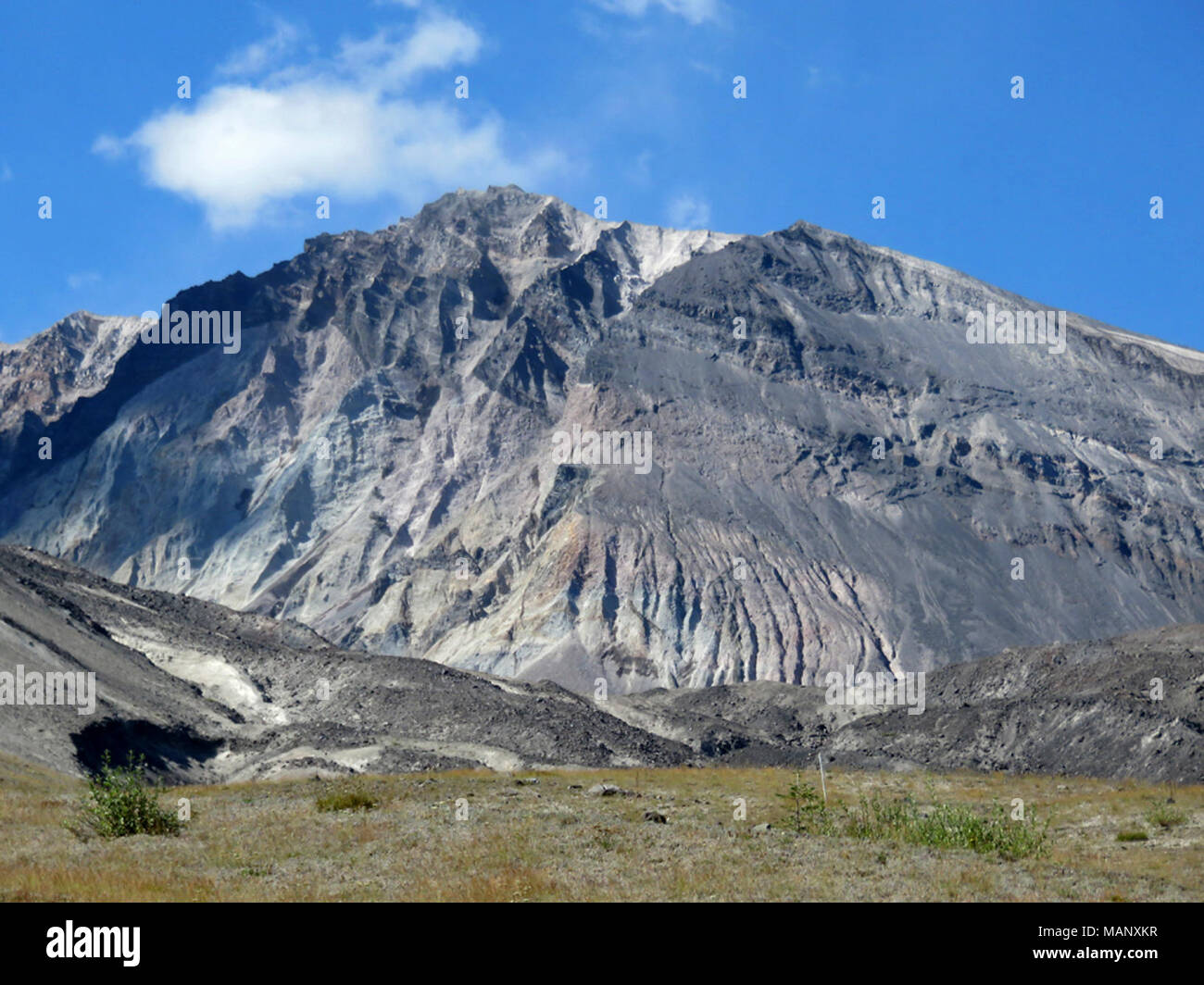 Truman Loowit Trail at Mt St Helens NM in Stock Photo - Alamy