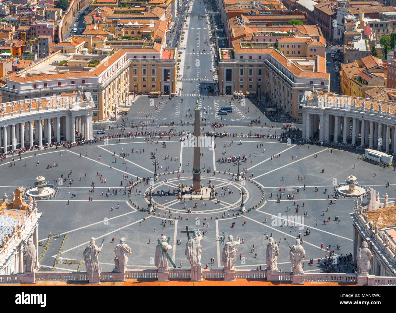 Rome birds eye view hi-res stock photography and images - Alamy