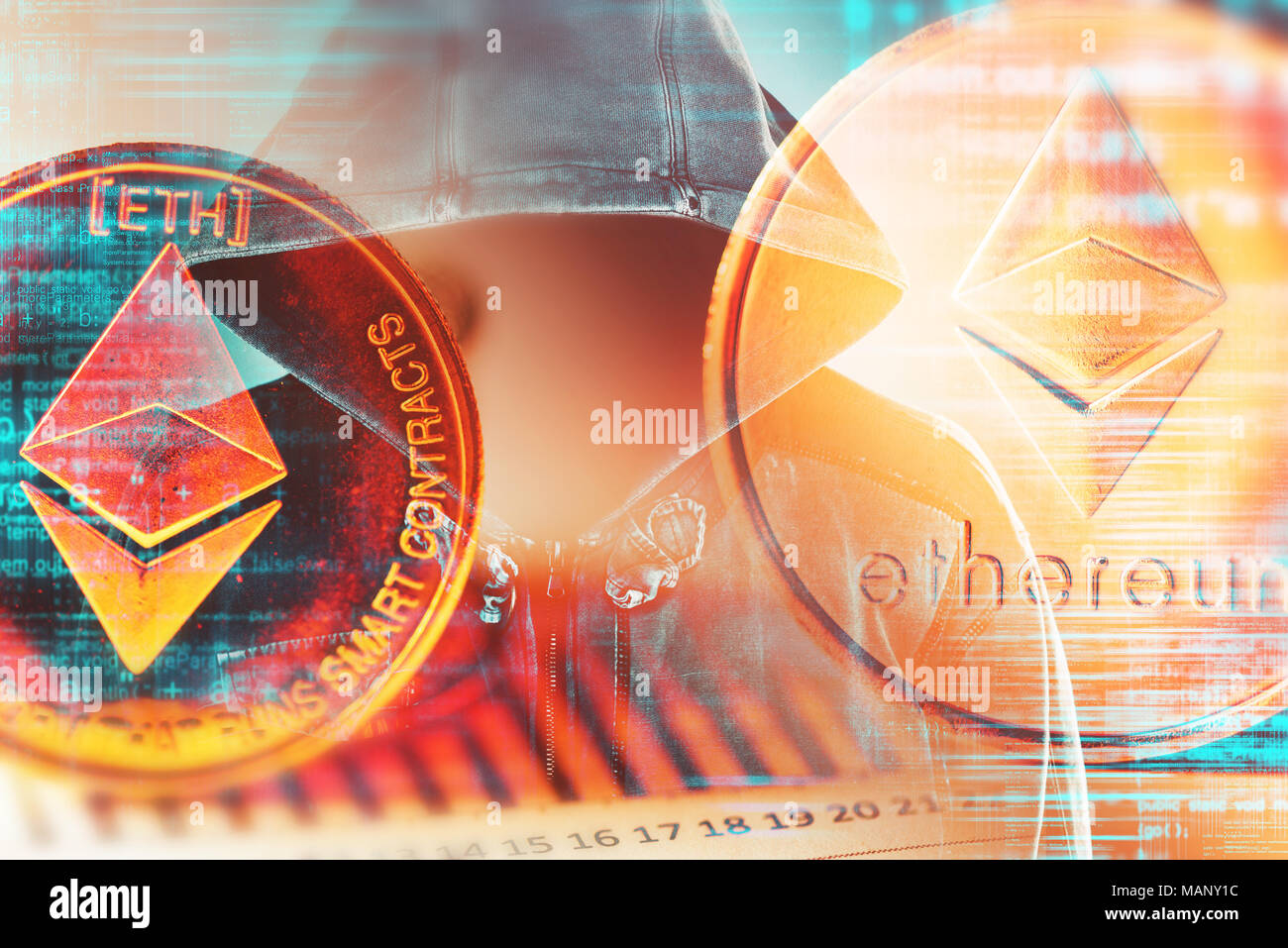 Cryptocurrency mining computer hi-res stock photography and images - Alamy