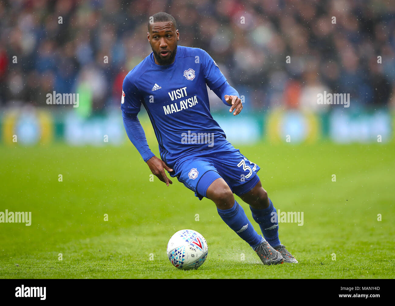 Cardiff City's David Hoilett Stock Photo - Alamy