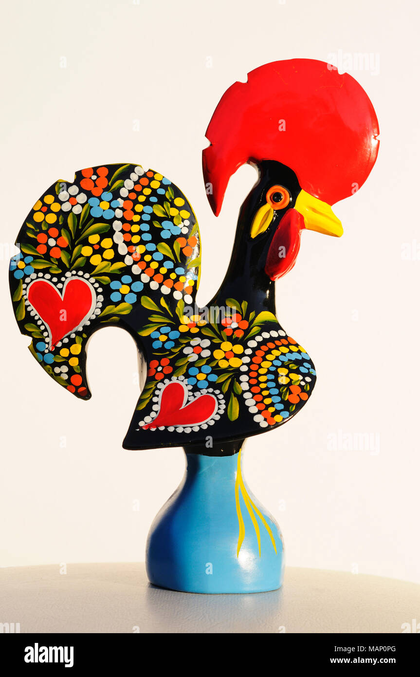 The traditional Barcelos Rooster. Portugal Stock Photo - Alamy
