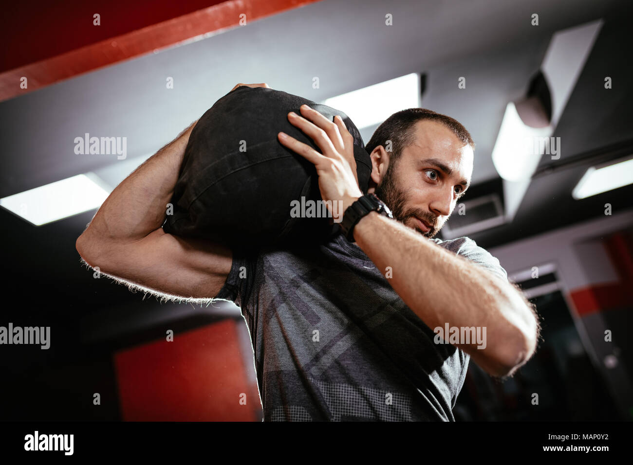 Sandbag exercise hi-res stock photography and images - Alamy
