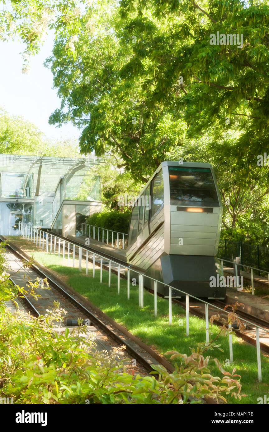 The montmartre funicular hi-res stock photography and images - Alamy