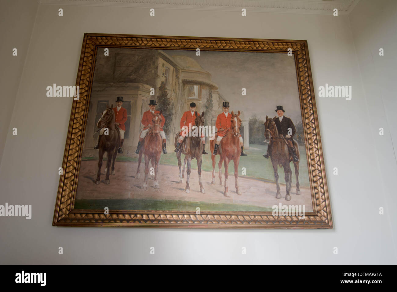 Old english hunting scene hi-res stock photography and images - Alamy