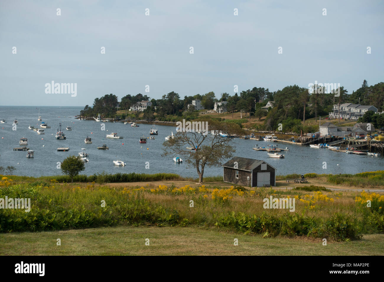 Bailey Island Maine Stock Photo - Alamy