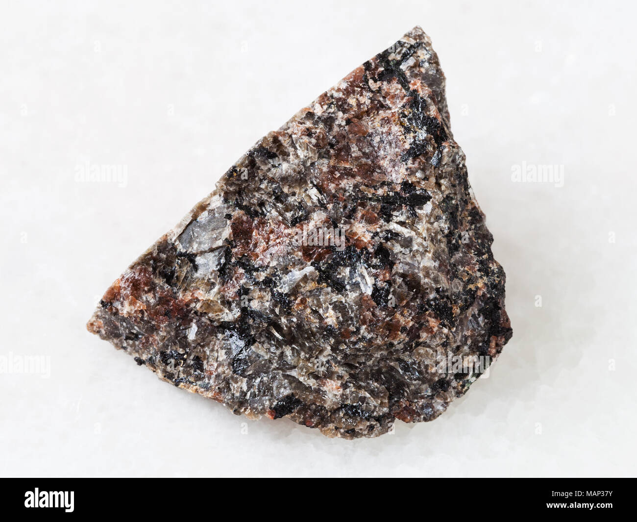 macro shooting of natural mineral rock specimen - raw spreusteined ...