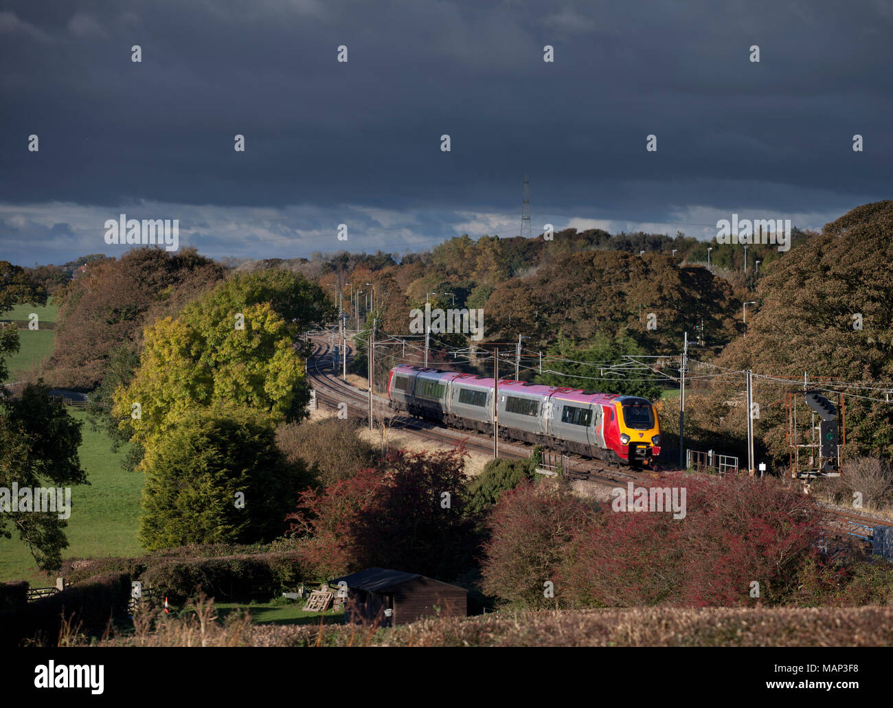 Railway line west coast main line hi-res stock photography and images ...