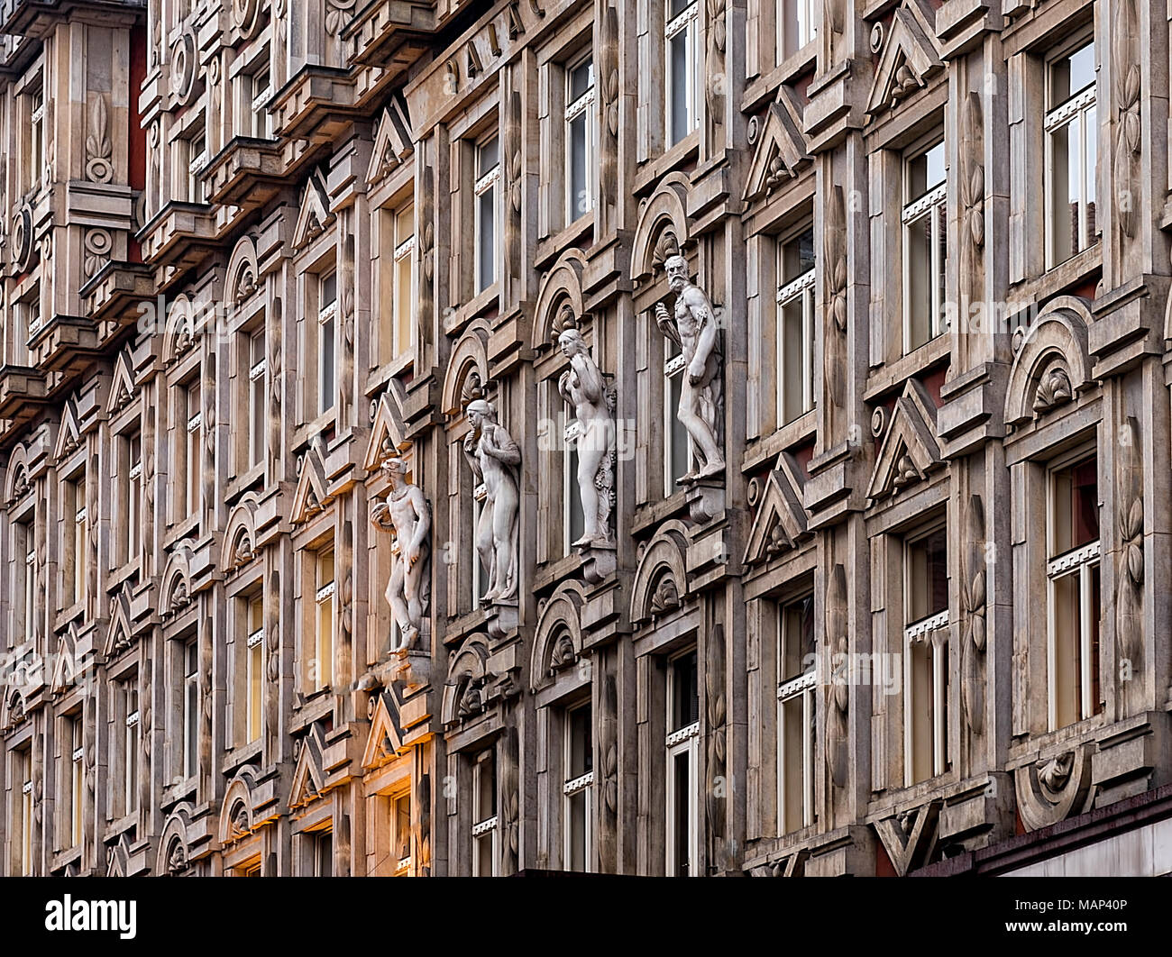 Architecture in Prague Stock Photo - Alamy