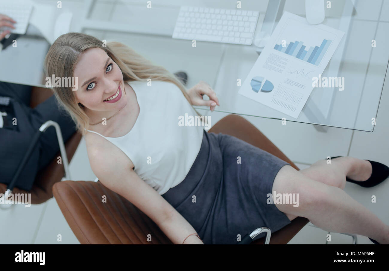 Experienced company employees sitting hi-res stock photography and ...