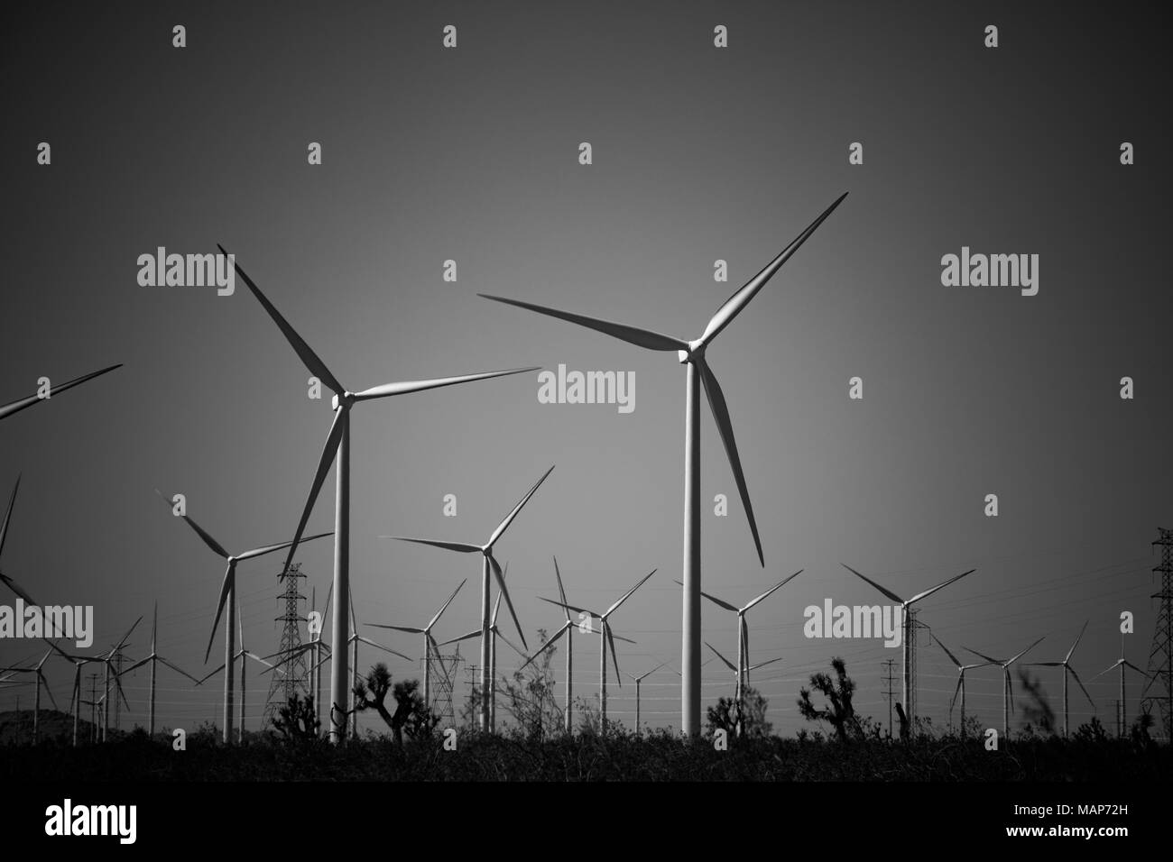 wind mill turbines Stock Photo - Alamy
