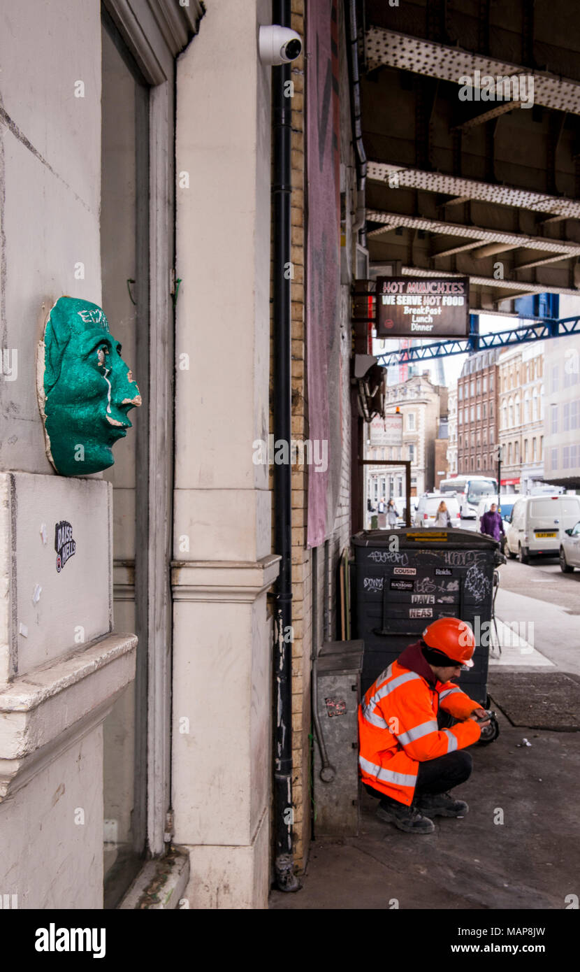 Man in hi vis jacket hi-res stock photography and images - Alamy