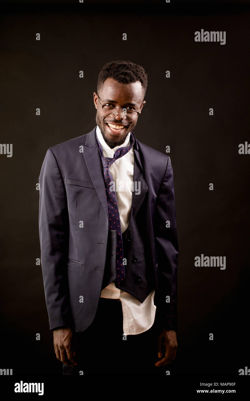 African man with disheveled appearance Stock Photo - Alamy