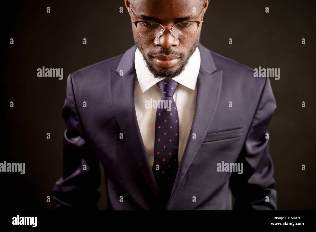 Handsome businessman in classical suit hi-res stock photography and ...