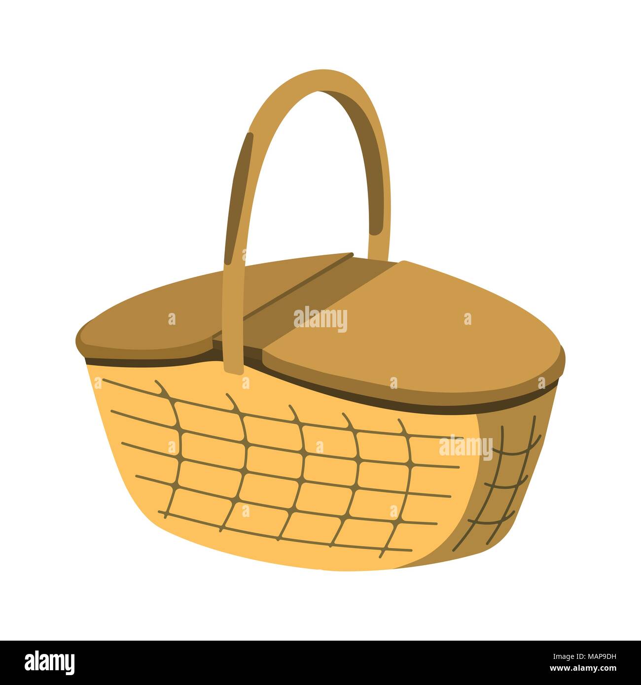 Bread basket on dinner Stock Vector Images - Alamy