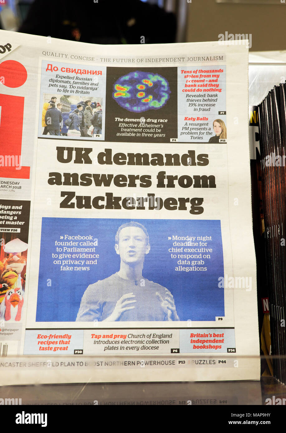 The i newspaper vendor hi-res stock photography and images - Alamy