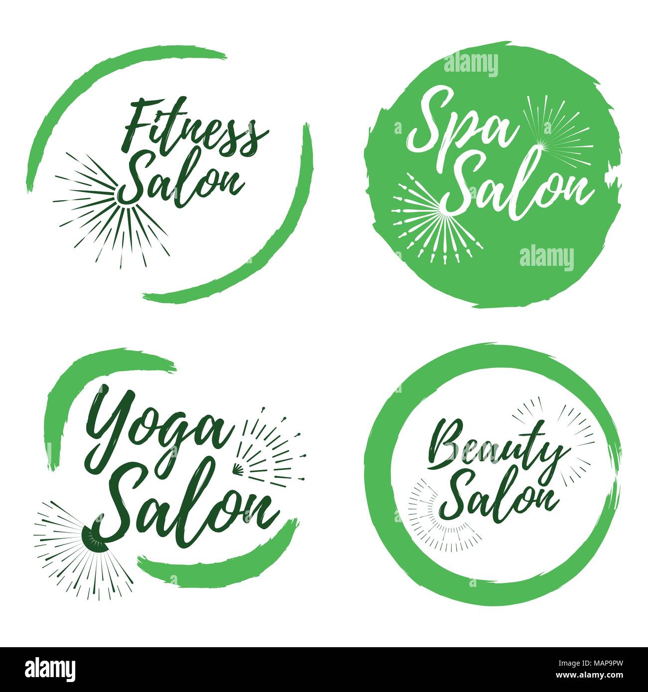 Yoga label vector vectors hi-res stock photography and images - Alamy