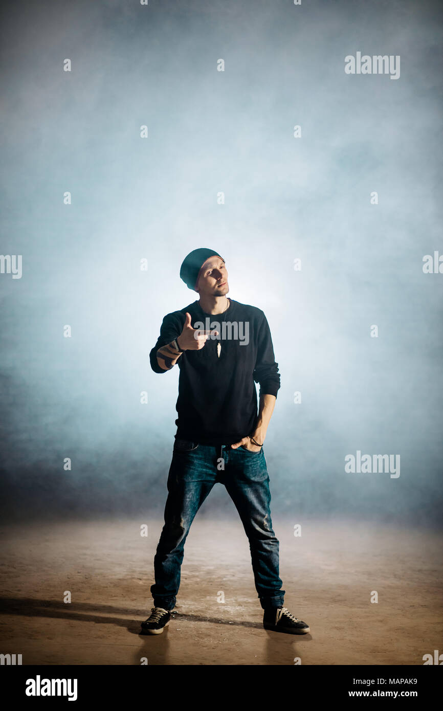 Rapper gesture hi-res stock photography and images - Alamy