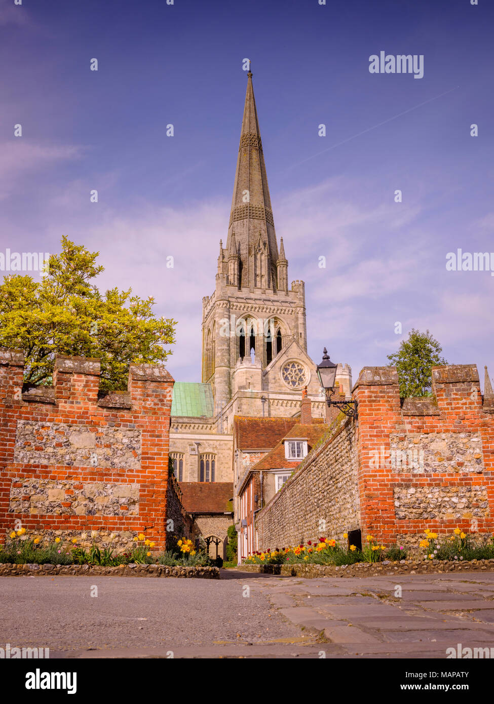Chichester cathedral exterior hi-res stock photography and images - Alamy