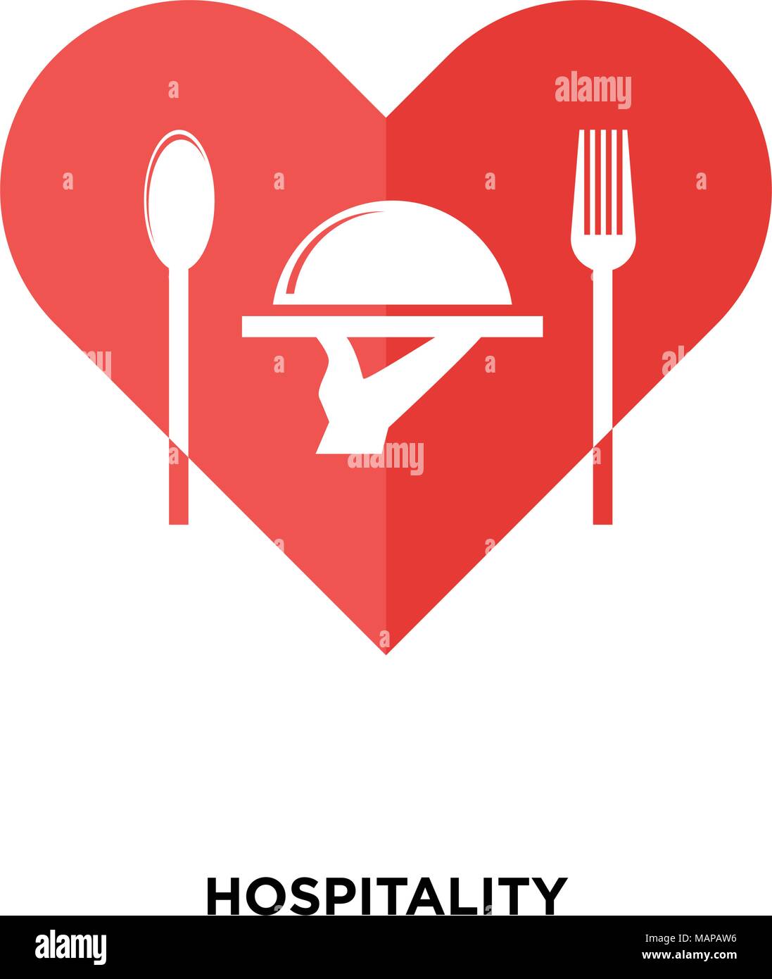 hospitality icon isolated on white background for your web, mobile and ...