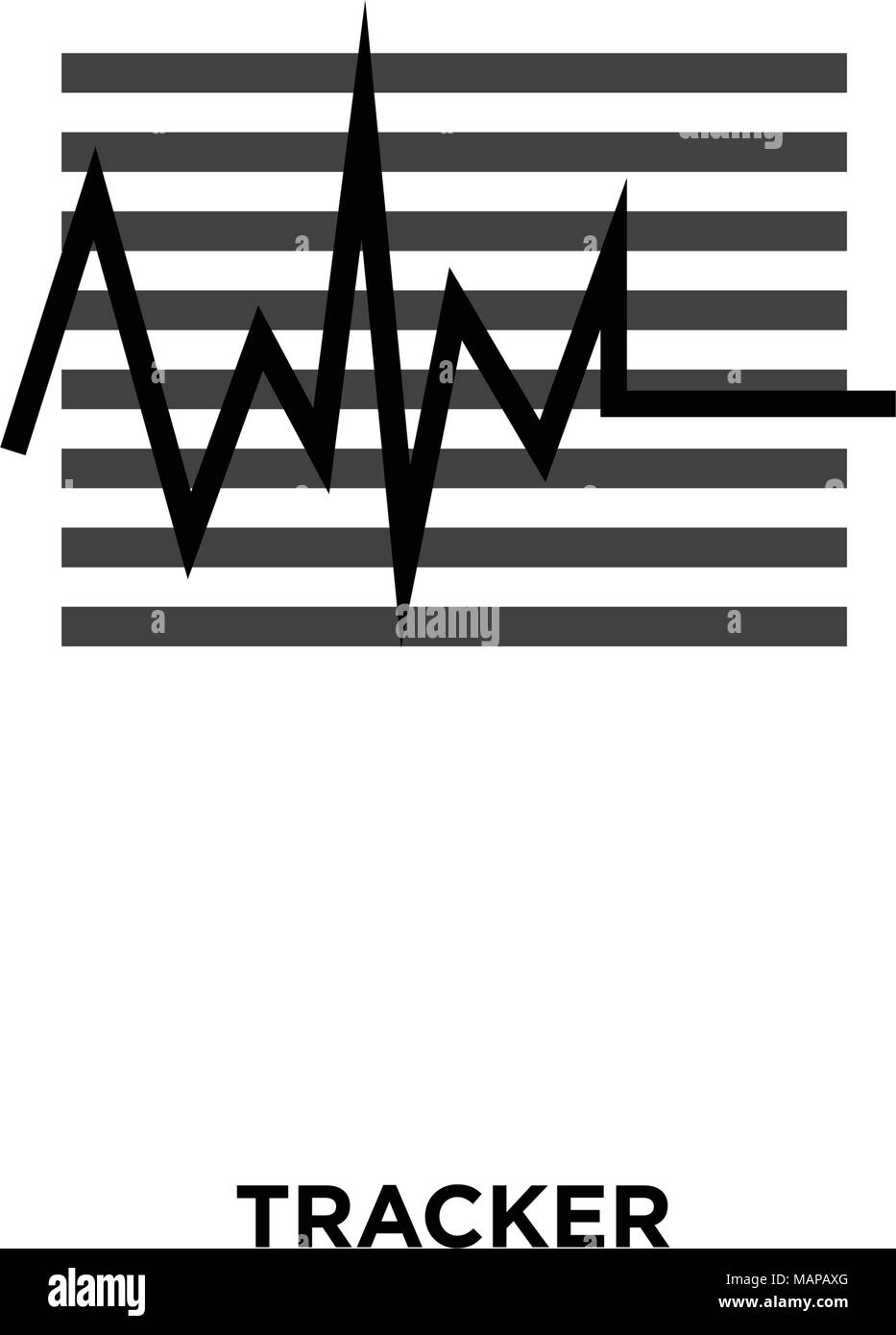 tracker icon isolated on white background for your web, mobile and app ...