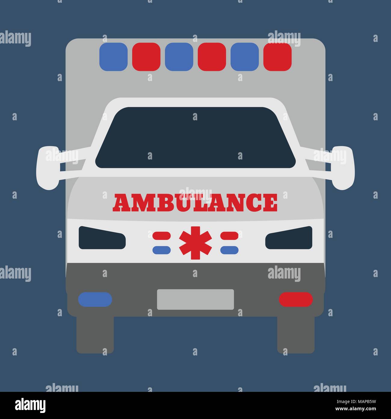 Ambulance vector vectors hi-res stock photography and images - Alamy
