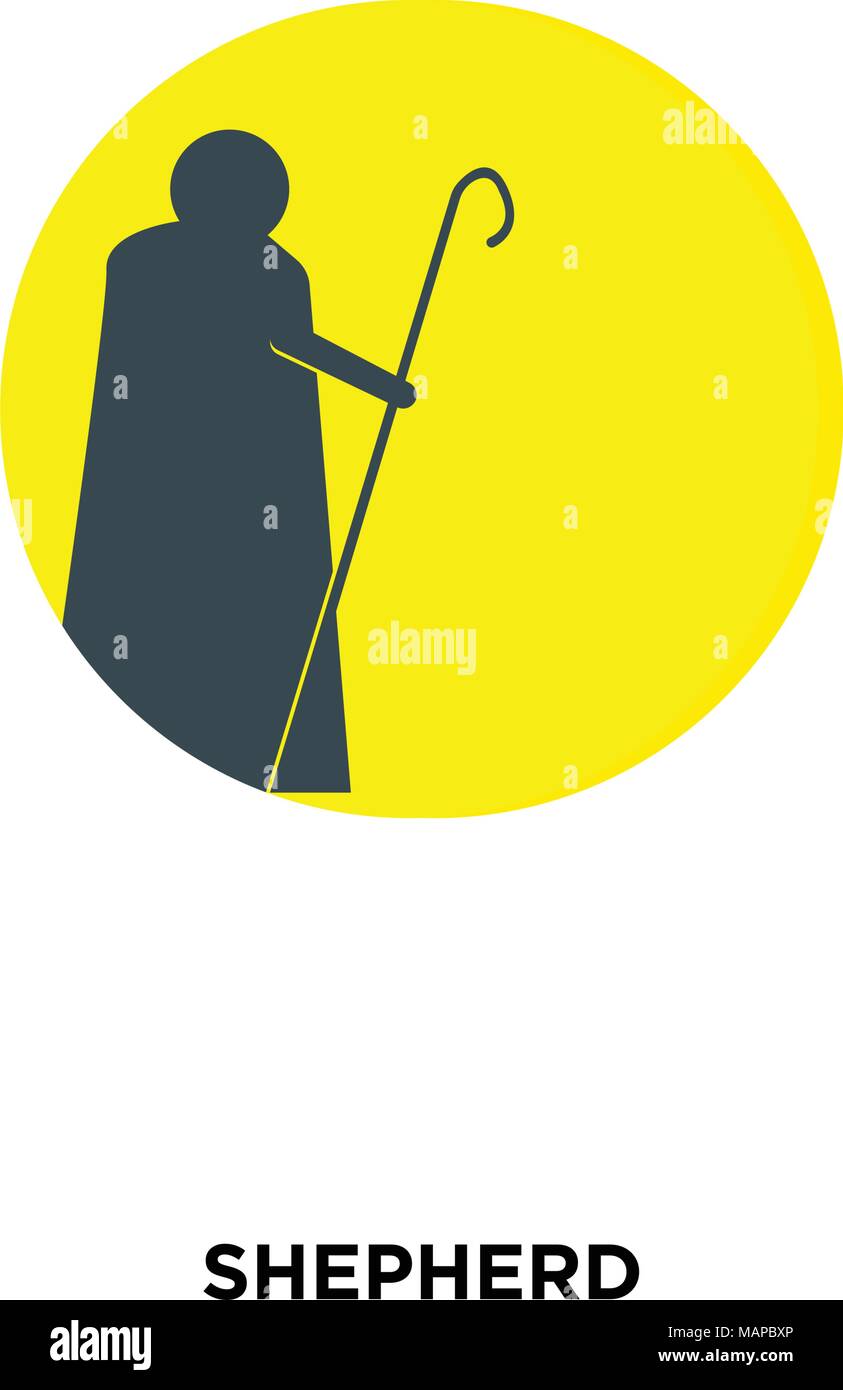 shepherd icon isolated on white background for your web, mobile and app ...