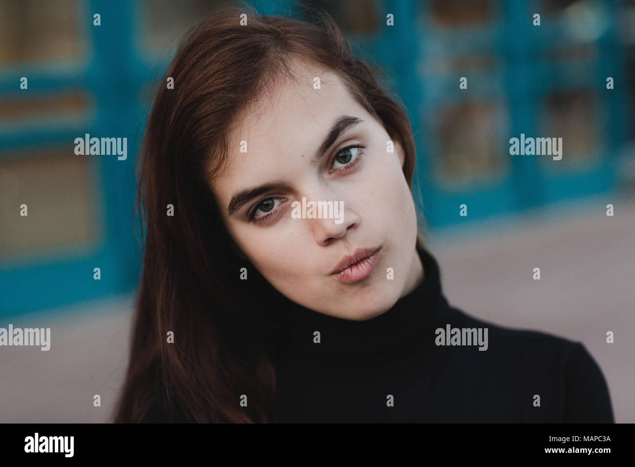 Pretty woman girl hi-res stock photography and images - Alamy