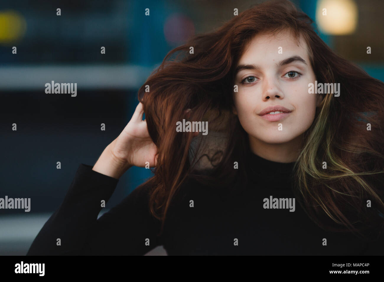 Pretty woman girl hi-res stock photography and images - Alamy