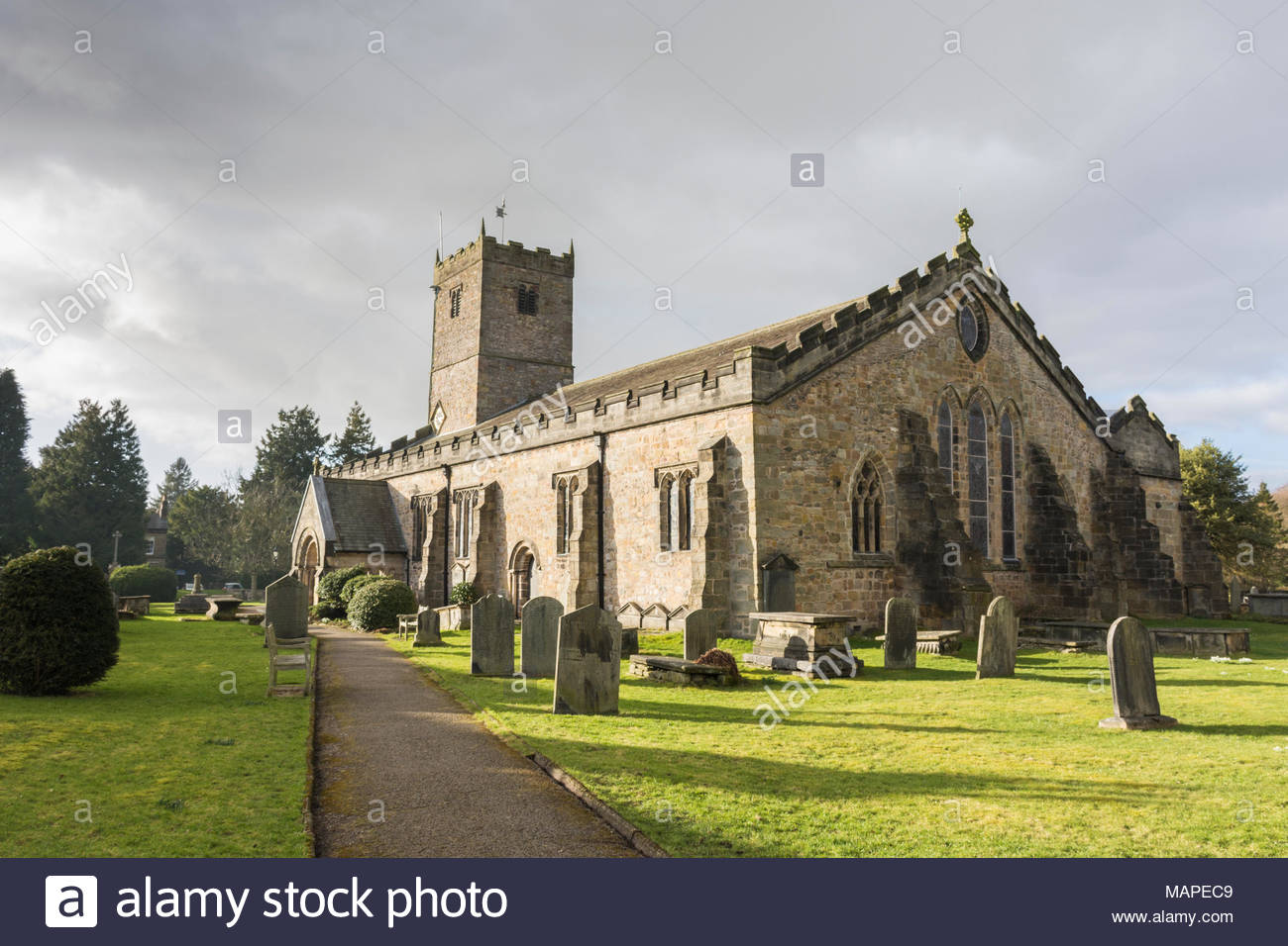 St Marys Church Kirkby Lonsdale High Resolution Stock Photography and ...