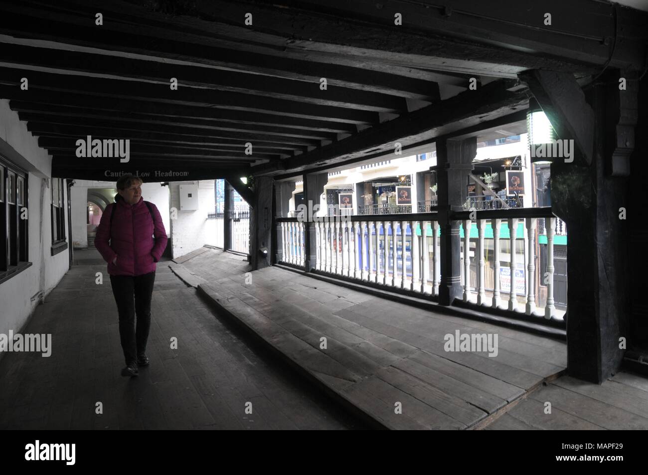 Chester Rows, Chester, UK Stock Photo - Alamy