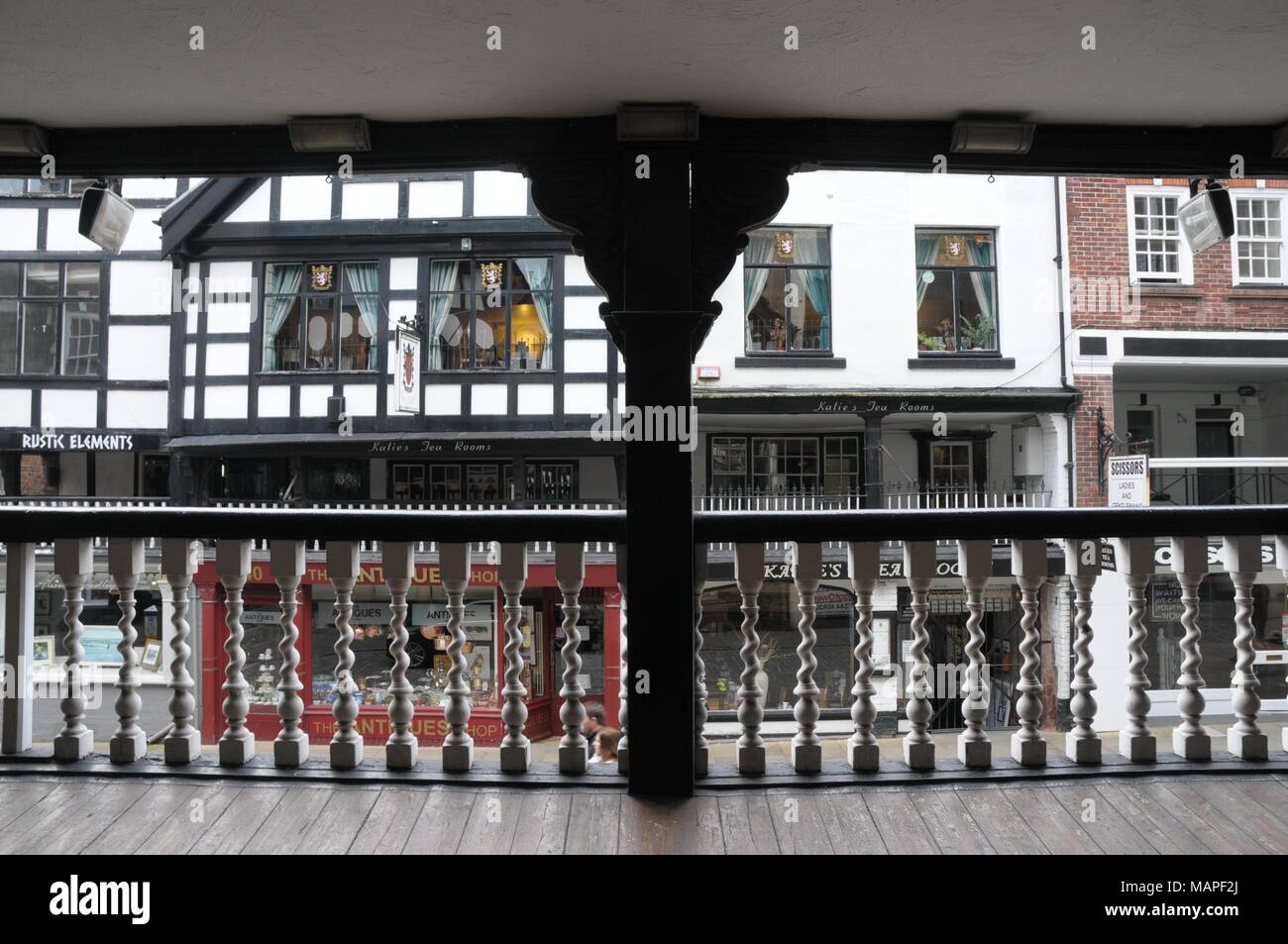 Chester Rows, Chester, UK Stock Photo - Alamy