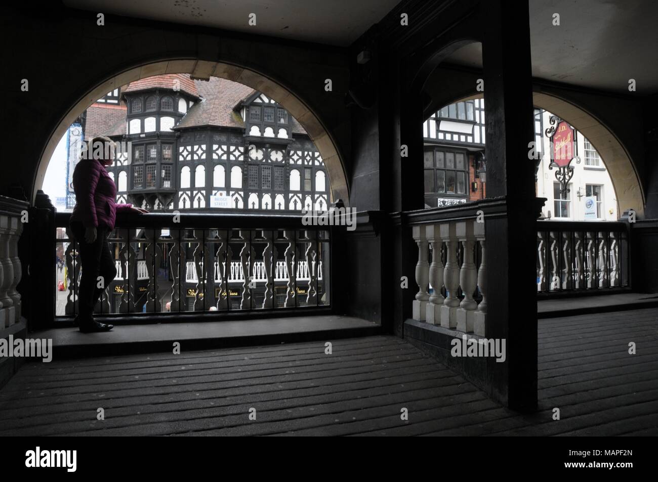 Chester Rows, Chester, UK Stock Photo - Alamy