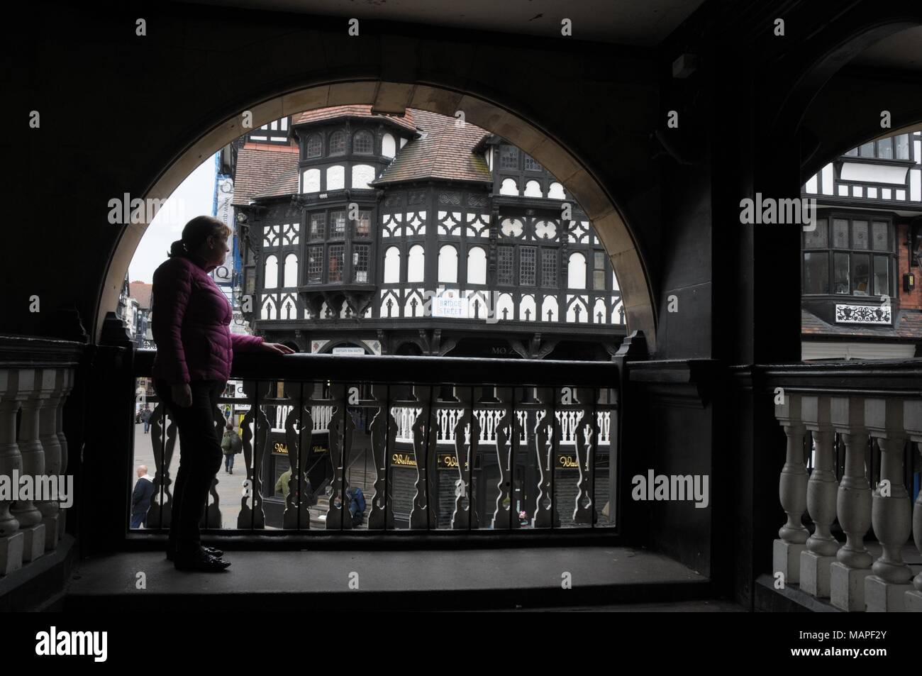 Chester Rows, Chester, UK Stock Photo - Alamy