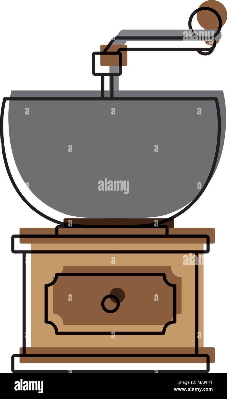 moved color coffee grinder machine to coffee texture vector ...