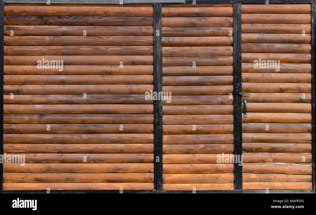 Old Wooden gate with door close up. Retro design Stock Photo - Alamy