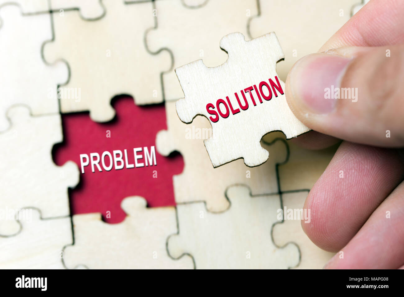 Solutions solving problem improvement hi-res stock photography and ...