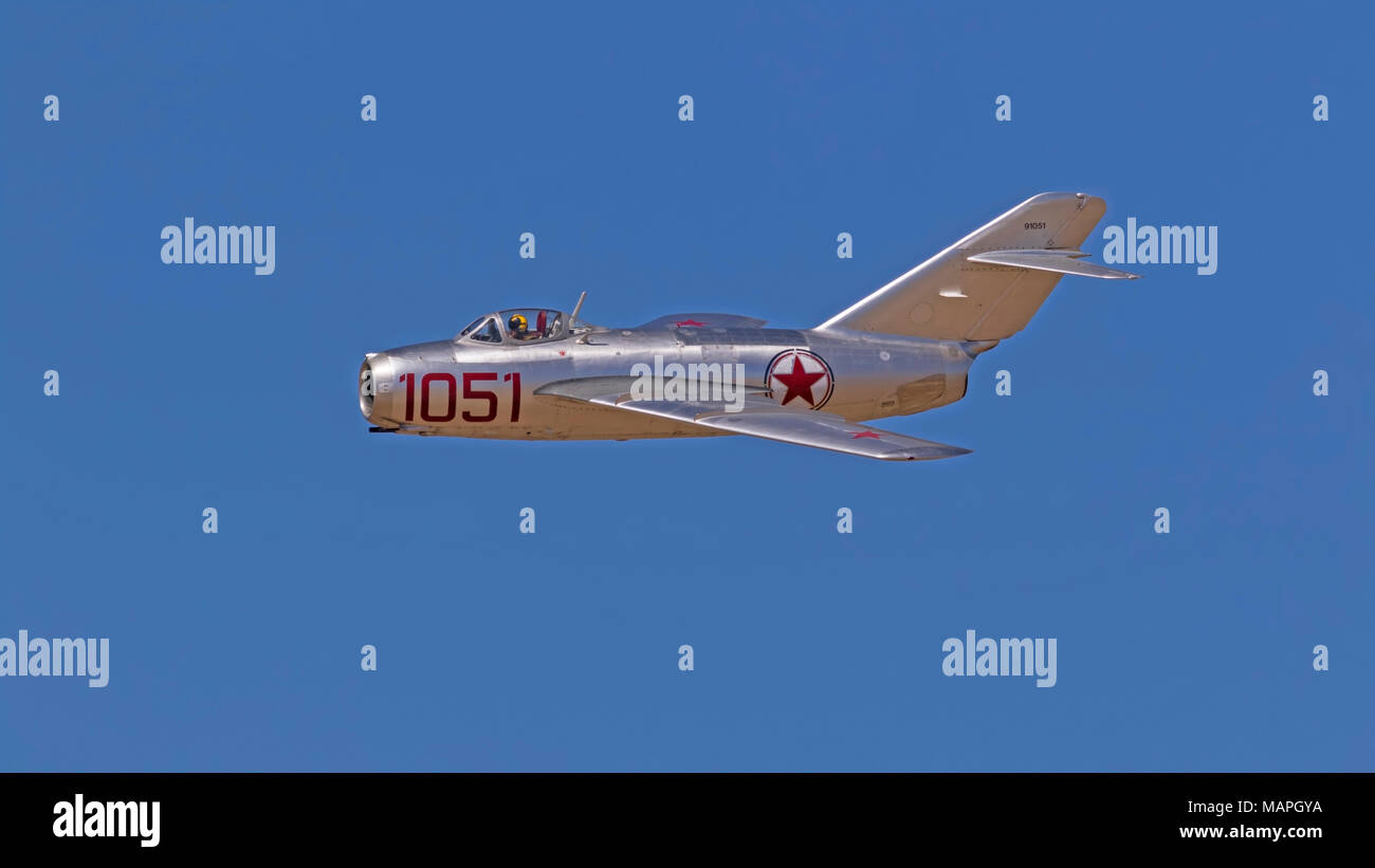 Airplane vintage Cold War jet fighter Stock Photo - Alamy