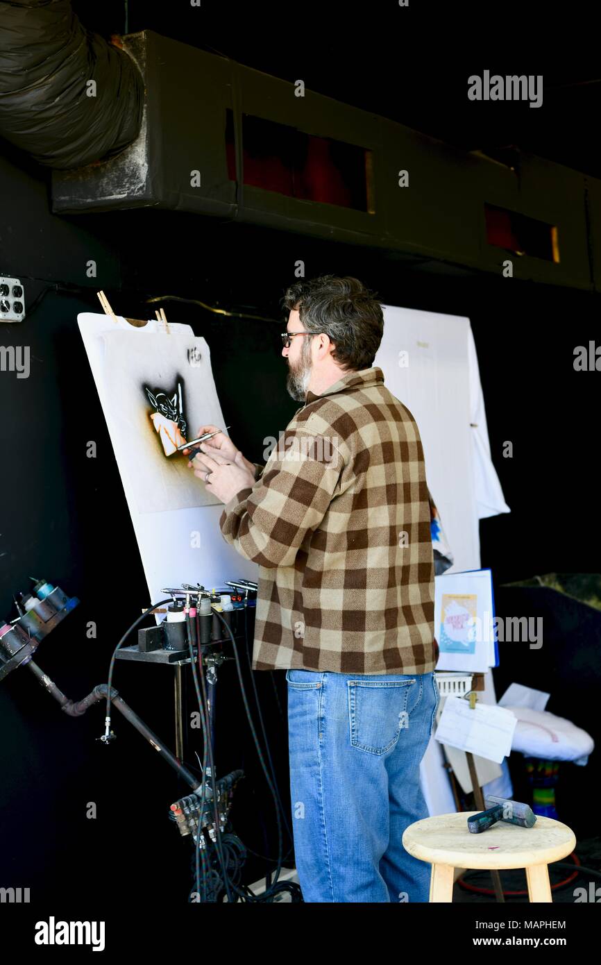 Airbrush art hi-res stock photography and images - Alamy