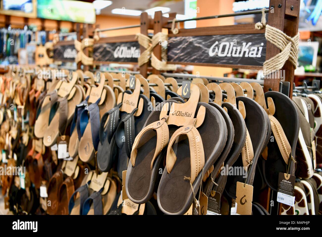 Quicksilver store interior, Ocean City, MD, USA Stock Photo - Alamy