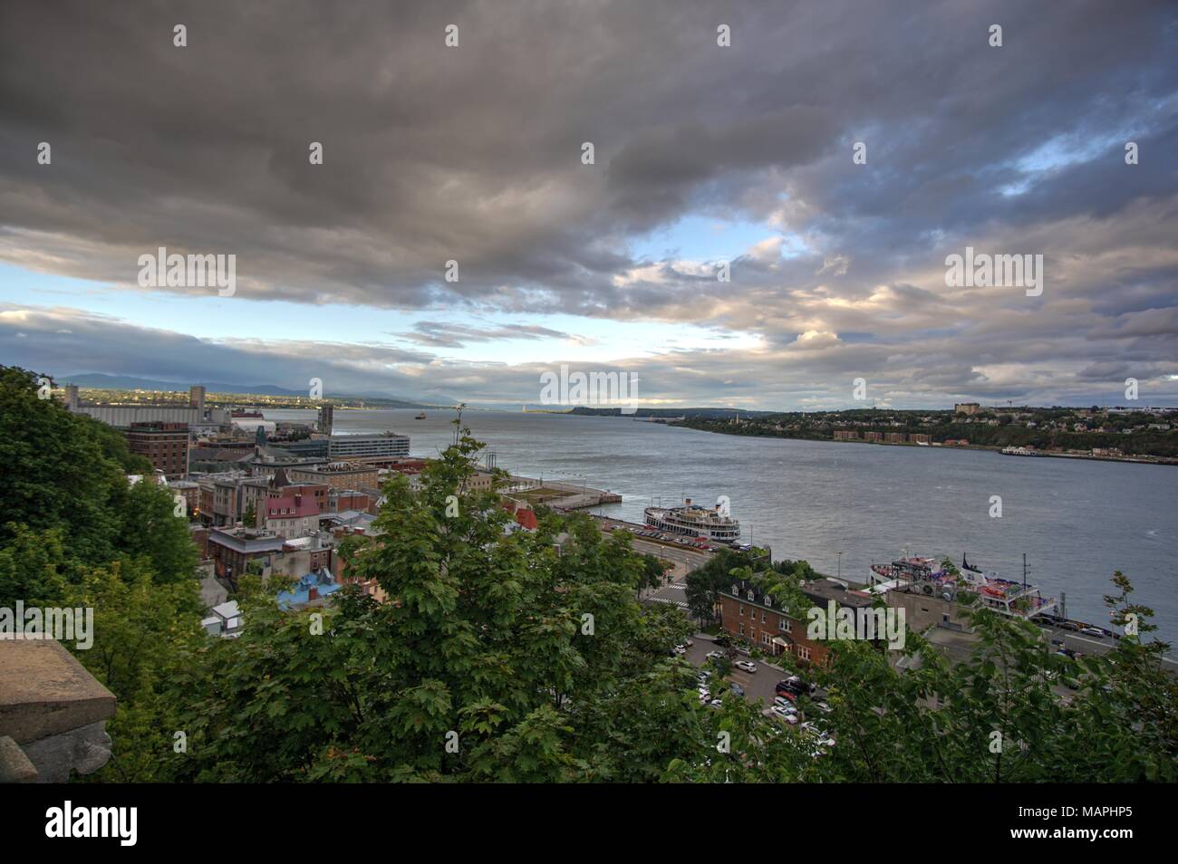 Quebec city landscape hi-res stock photography and images - Alamy