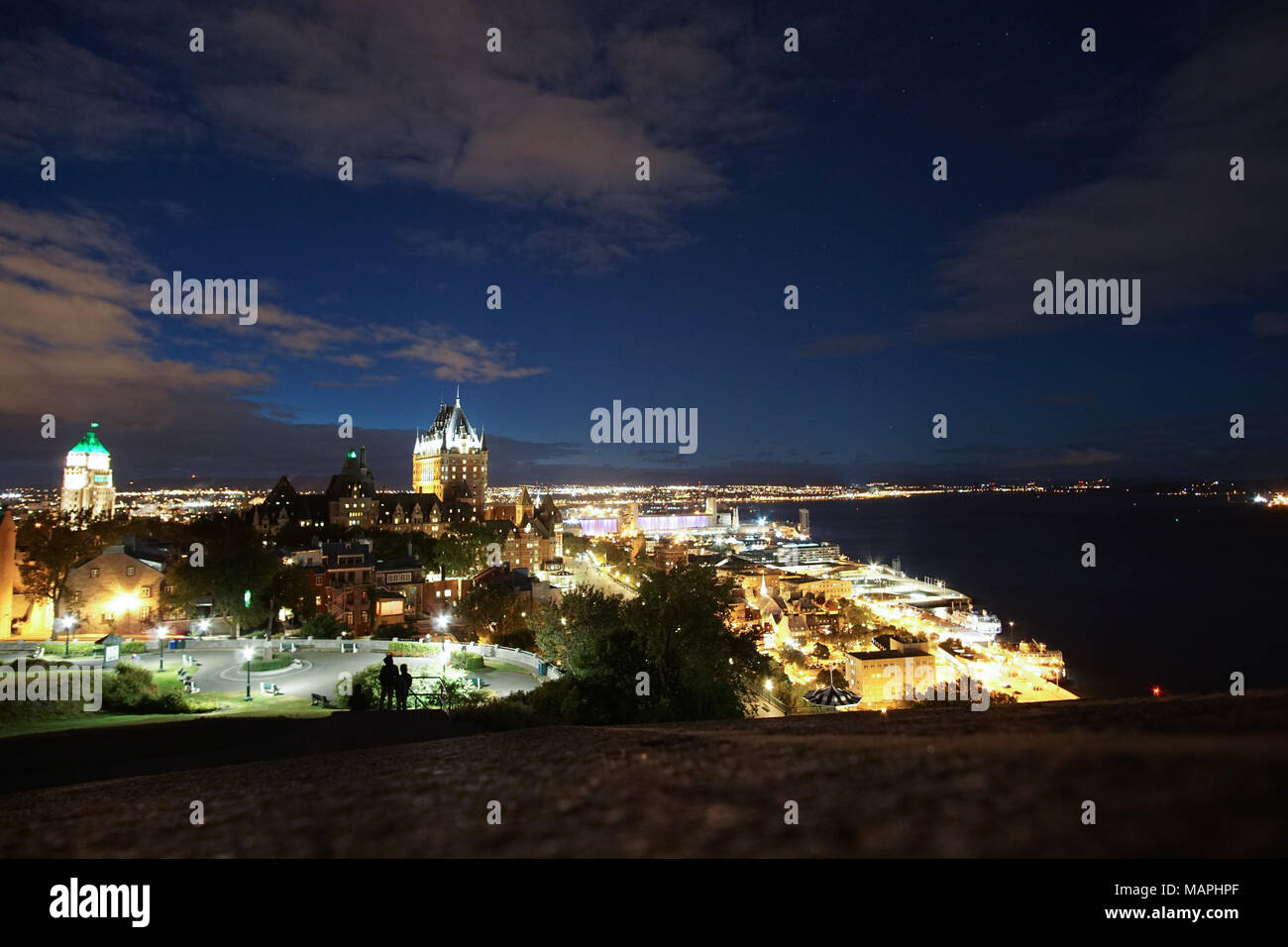 Quebec city landscape hi-res stock photography and images - Alamy