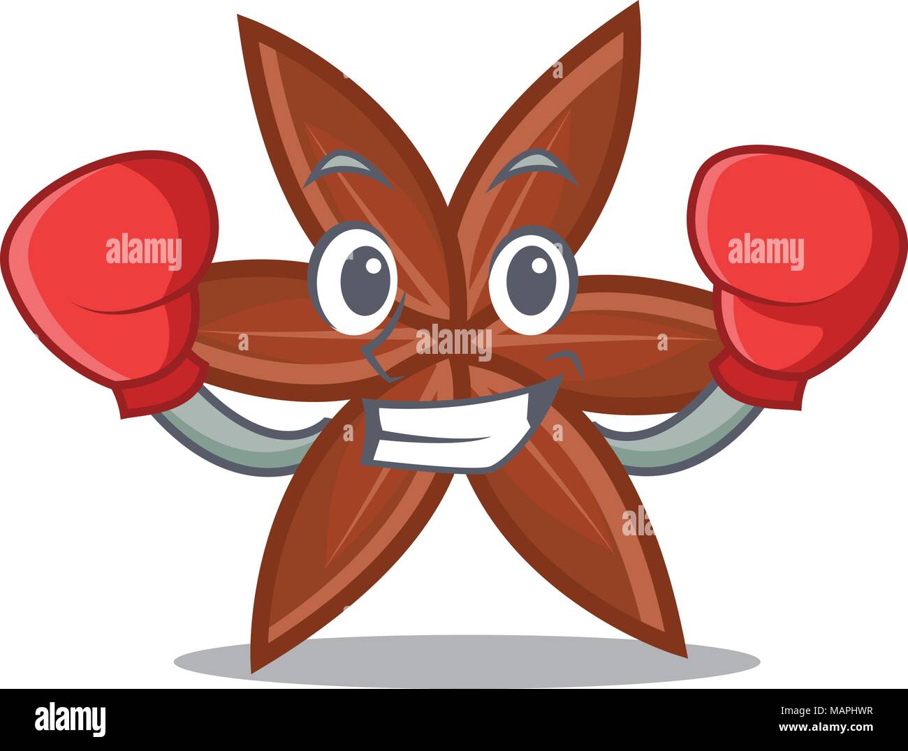 Boxing anise character cartoon style Stock Vector Image & Art - Alamy