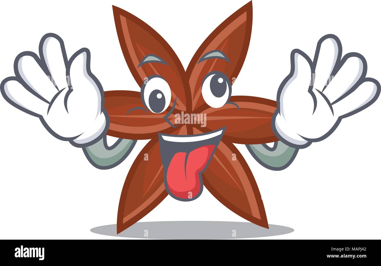Crazy anise mascot cartoon style Stock Vector Image & Art - Alamy
