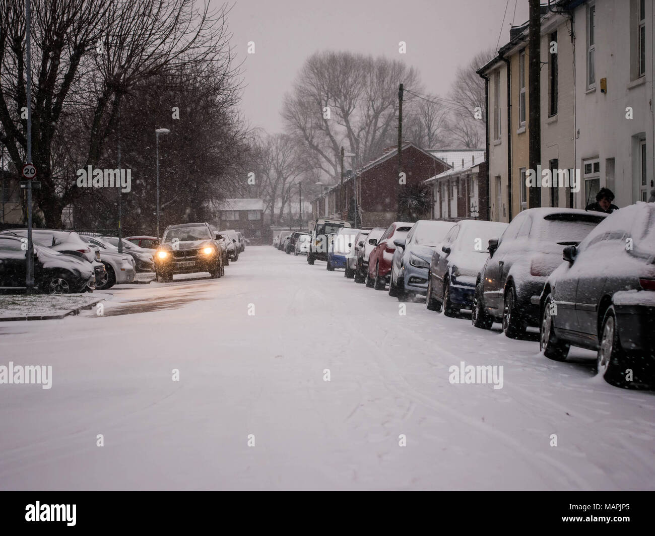 Typical suburban street hi-res stock photography and images - Alamy