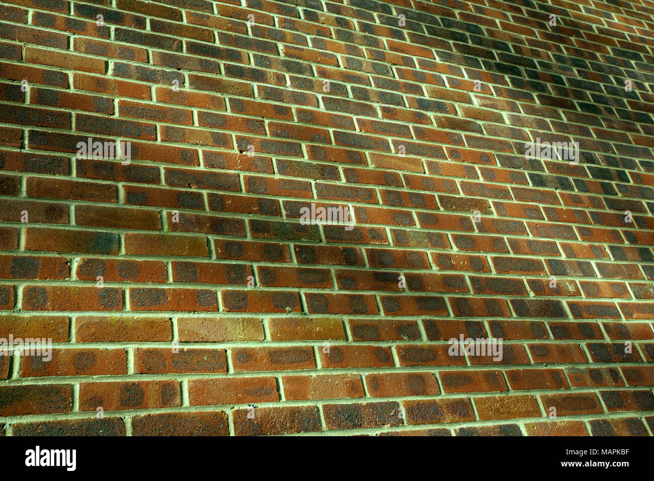 Diagonal angle of brick wall Stock Photo - Alamy
