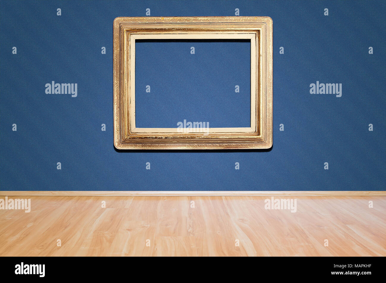 Empty frame on wall hi-res stock photography and images - Alamy